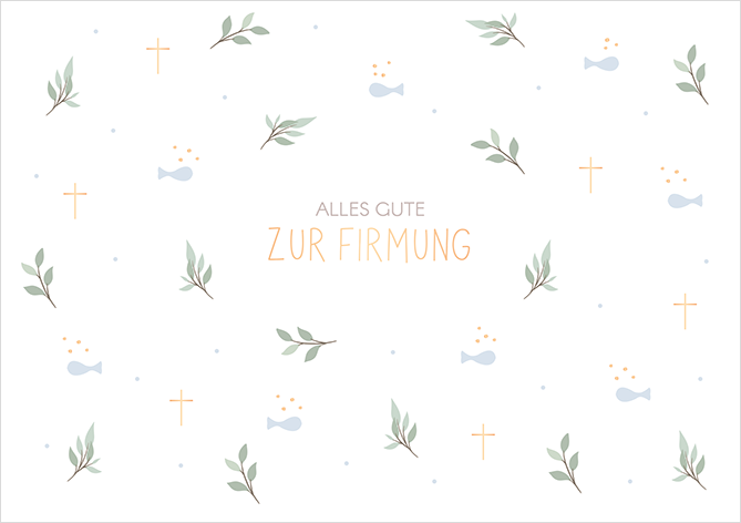 Zur Firmung alles Gute... ️ Grafik Werkstatt