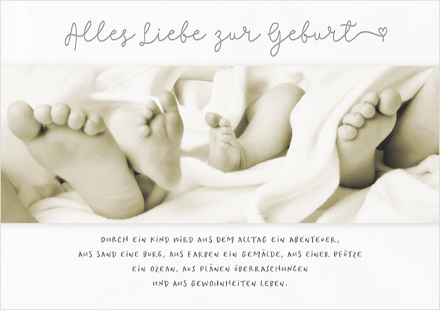 Zur Geburt... ️ Grafik Werkstatt