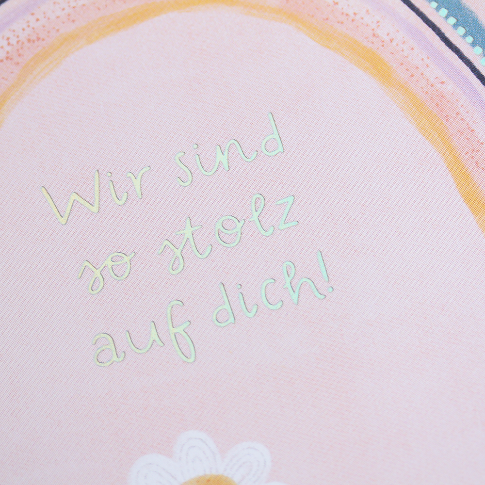 Wir sind so stolz auf dich! ️ Grafik Werkstatt