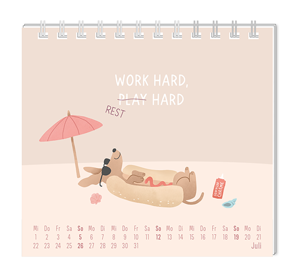 Einfach mal nichts tun. ️ Grafik Werkstatt