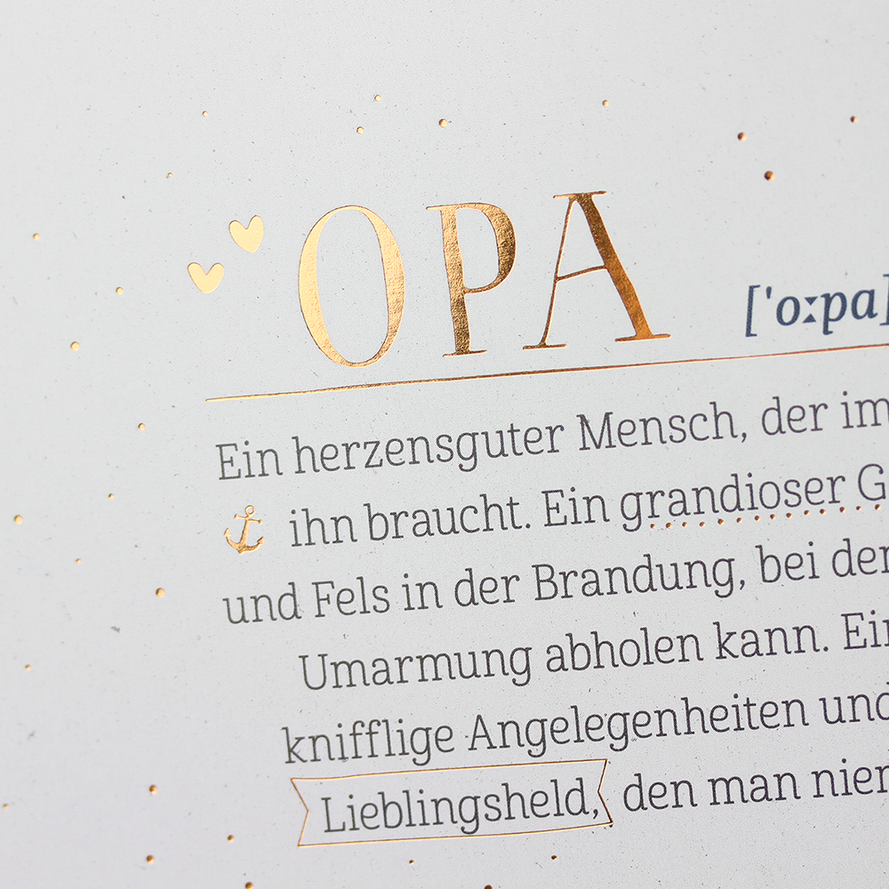 Opa... ️ Grafik Werkstatt