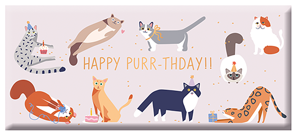 Happy Purr-thday! ️ Grafik Werkstatt